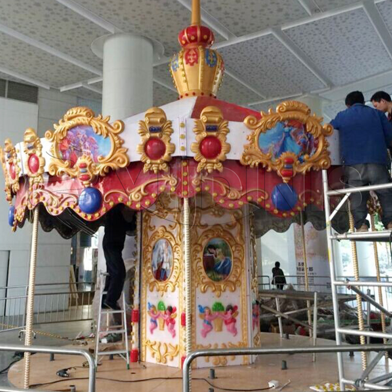 16-seat Europe Carousel Ride - Amusement equipment supplier