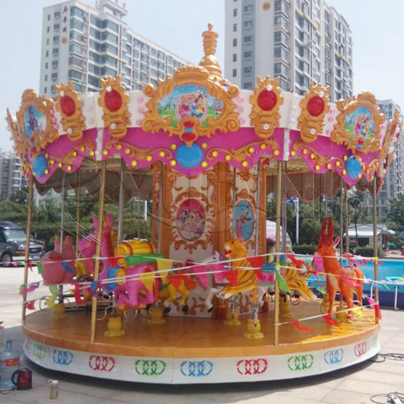 16-seat Europe Carousel Ride - Amusement equipment supplier
