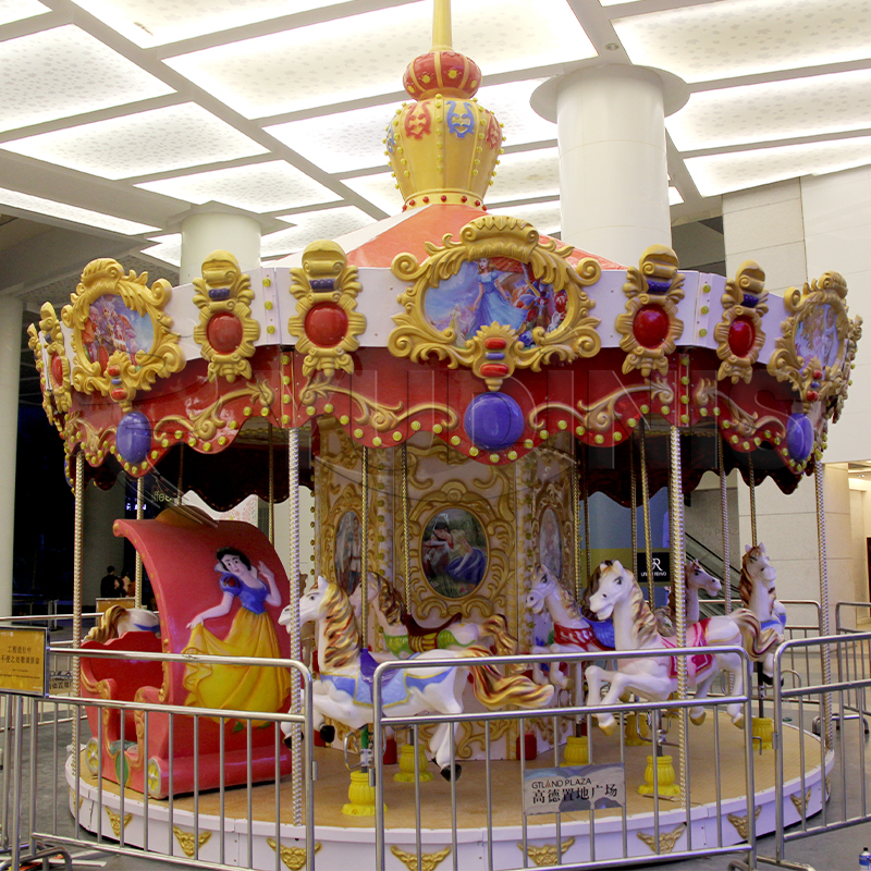 16-seat Europe Carousel Ride - Amusement equipment supplier