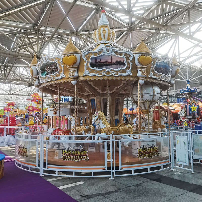16-seat Luxury Carousel - Amusement equipment supplier