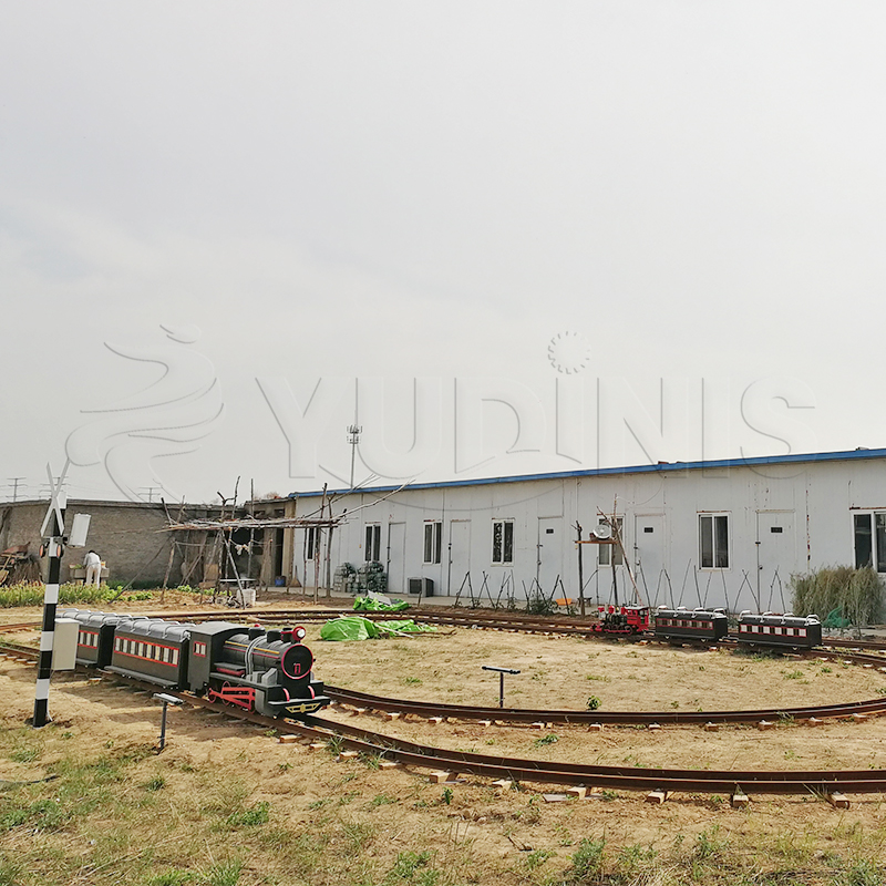 Large Simulated Steam Track Train Ride - Amusement equipment supplier