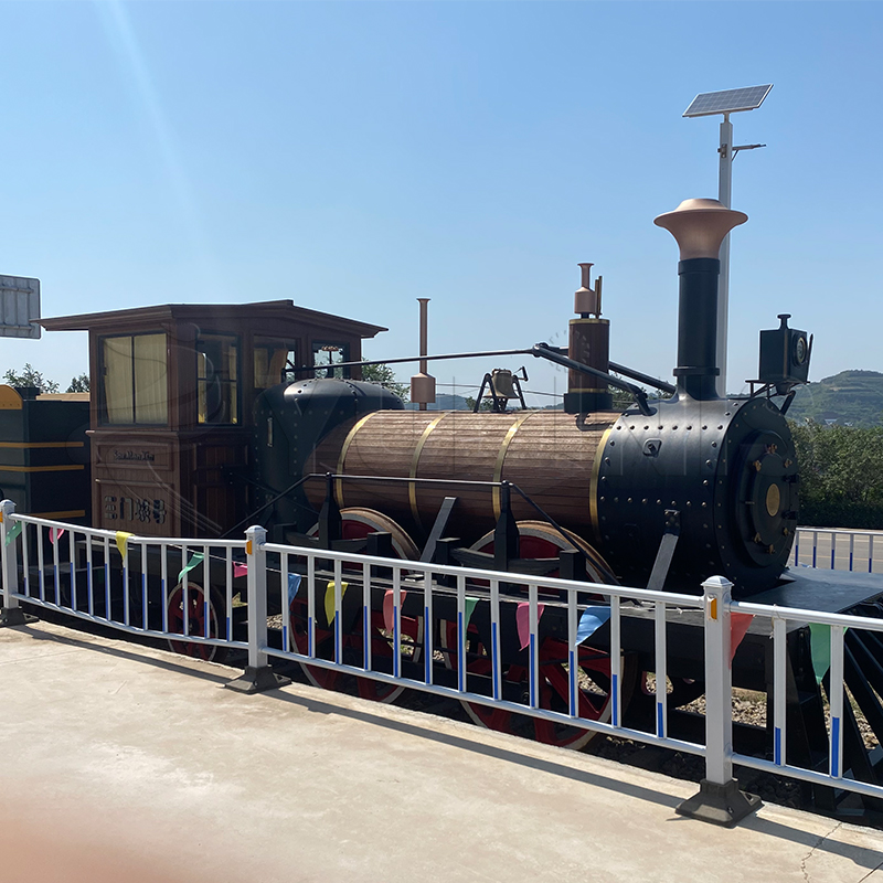 Large Track Sightseeing Train - Amusement equipment supplier