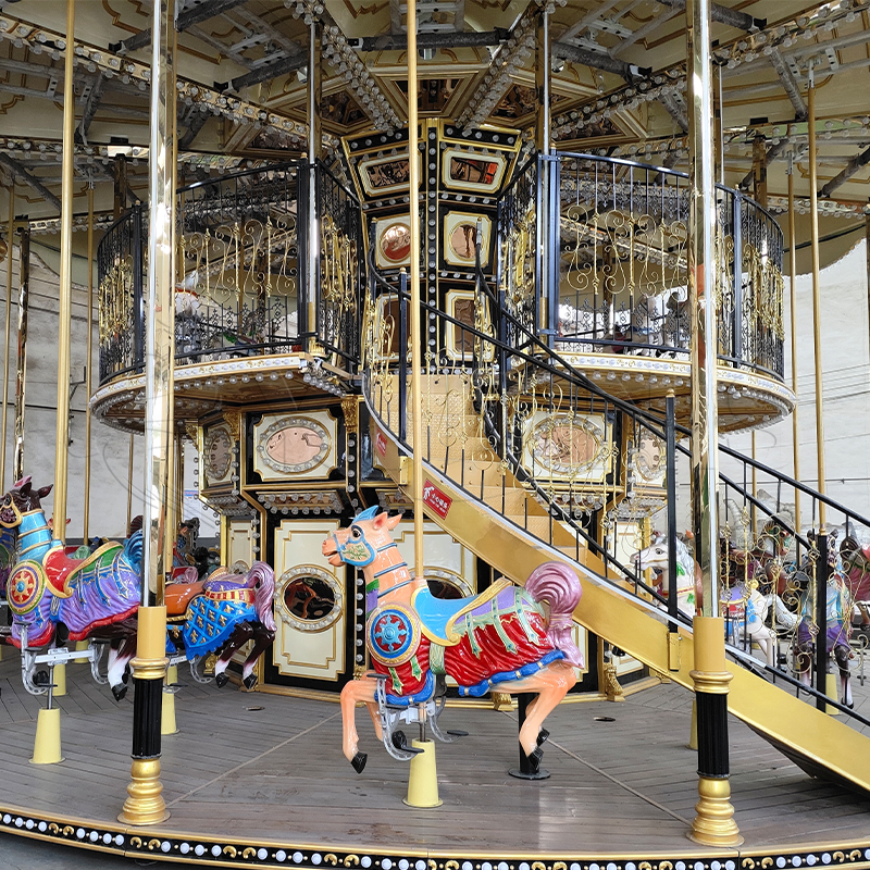 New Design Double-layer Carousel - Amusement equipment supplier
