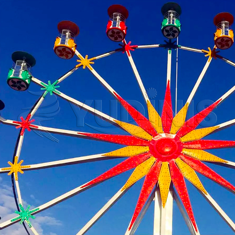 Sunflower-shaped Ferris wheel - Amusement equipment supplier