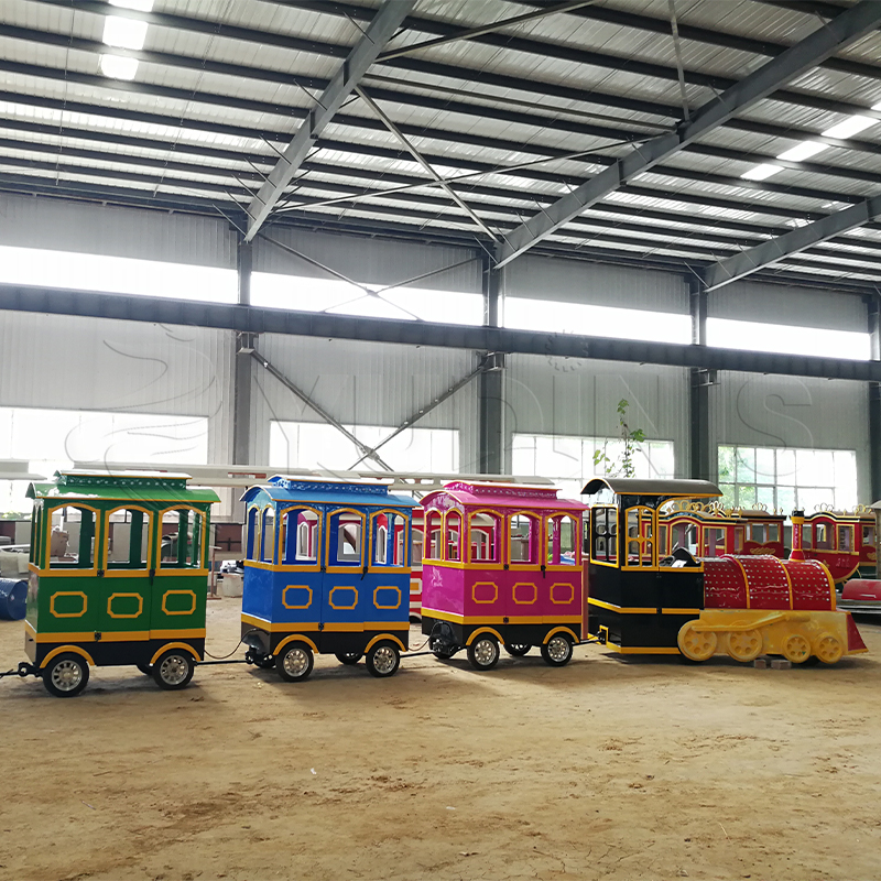 Vintage Amusement Park Train - ผู้จัดจําหน่ายอุปกรณ์ความบันเทิง