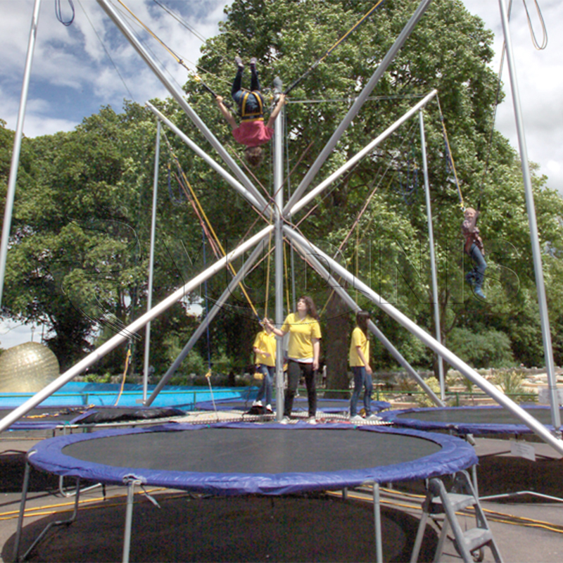 Bungee Trampoline with Trailer - Amusement equipment supplier