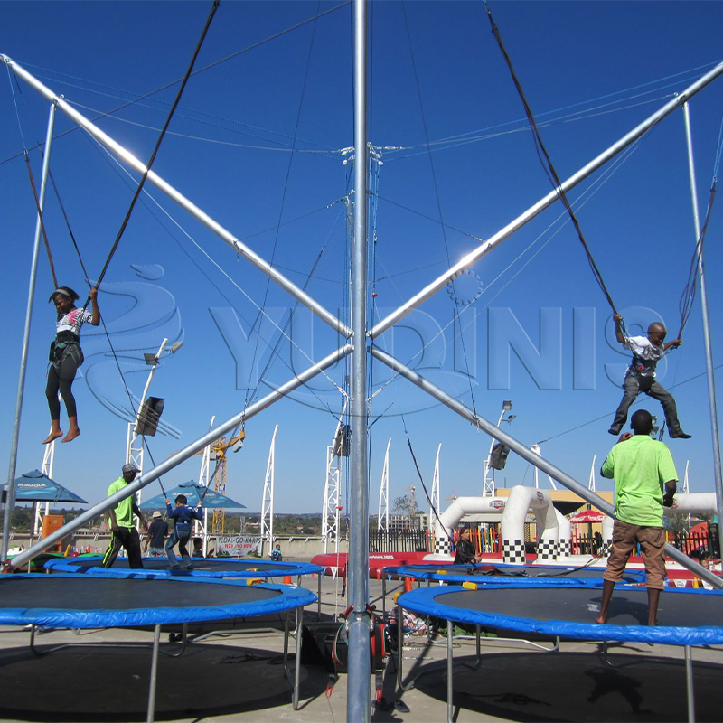 Bungee Trampoline with Trailer - Amusement equipment supplier