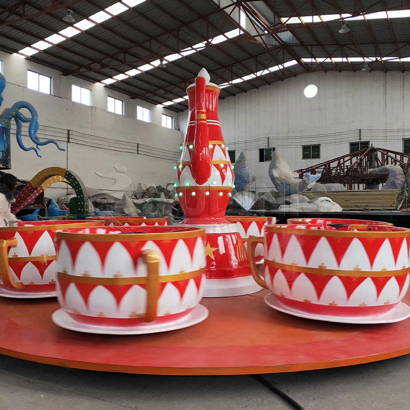 Red Tea Cup Ride - Amusement equipment supplier