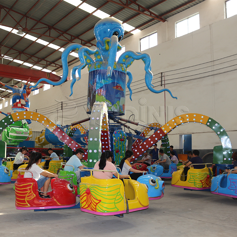 Rotating Octopus Ride - ผู้จัดจําหน่ายอุปกรณ์ความบันเทิง