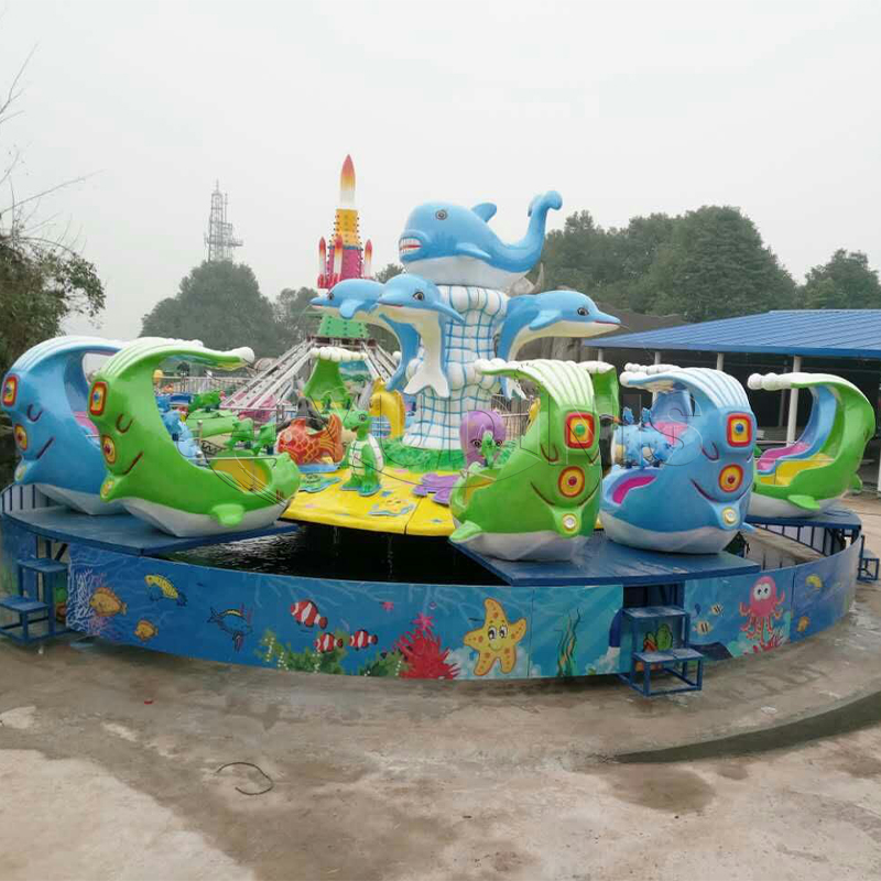 Rotating Shark Island - Amusement equipment supplier