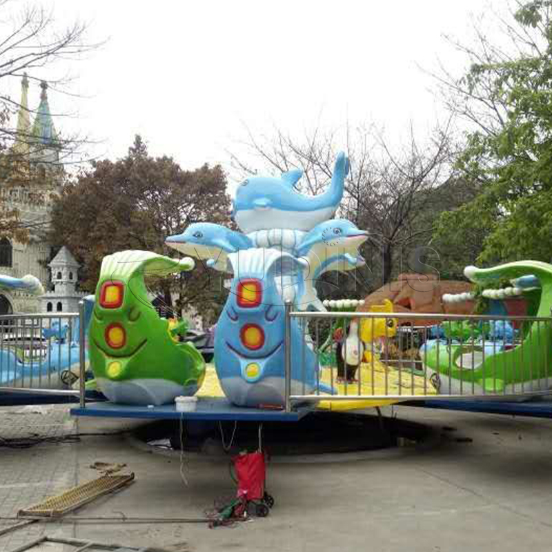 Rotating Shark Island - Amusement equipment supplier