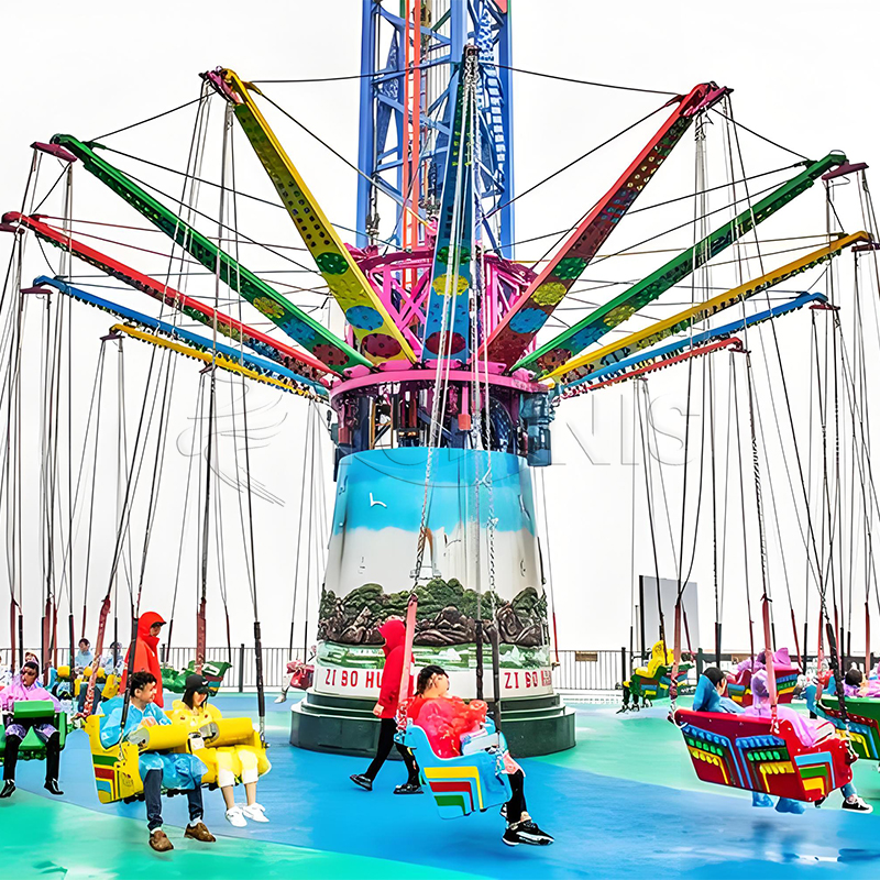 Swing Fly Tower Ride - Amusement equipment supplier
