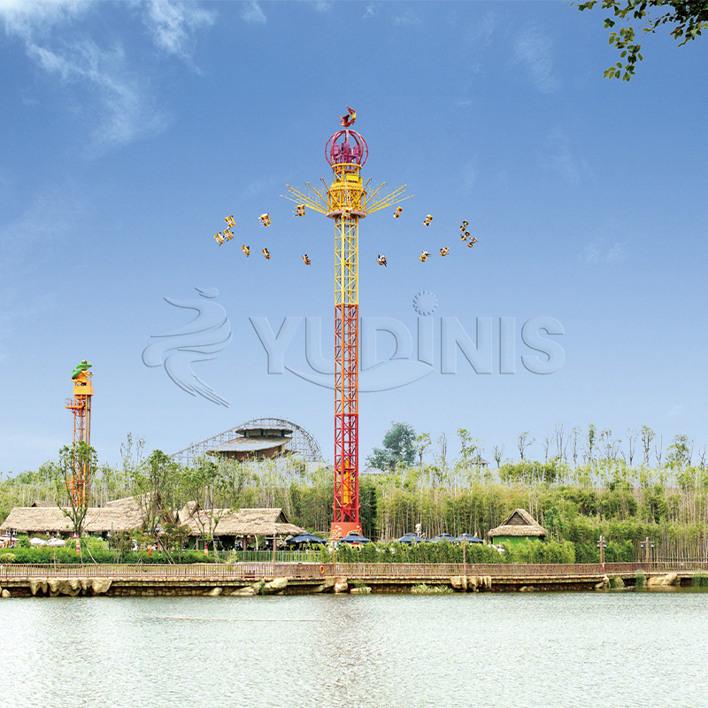 Swing Fly Tower Ride - Amusement equipment supplier